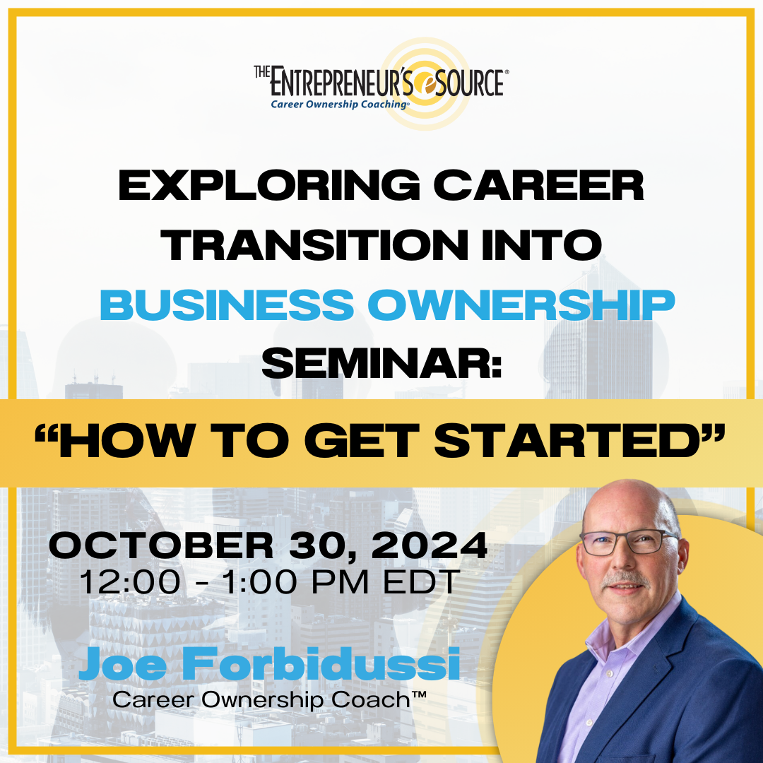 Exploring Career Transition into Business Ownership – How to Get ...