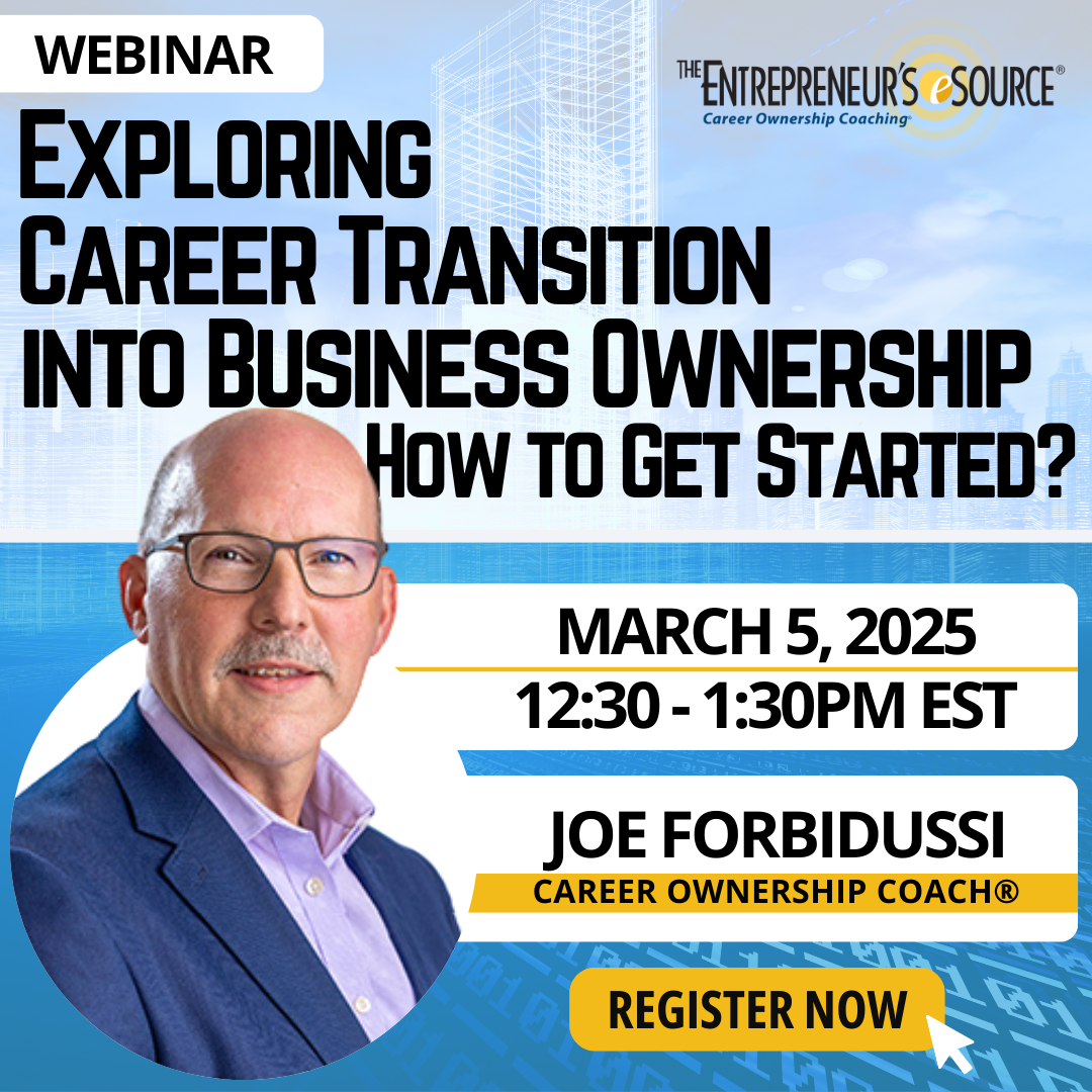 Exploring Career Transition into Business Ownership – How to Get ...
